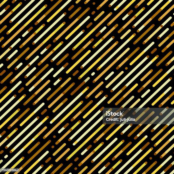 Vector Seamless Parallel Diagonal Color Lines Pattern Stock Illustration Download Image Now