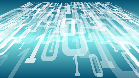 Data Binary Code Algorithm Machine Learning Cyberspace Stock