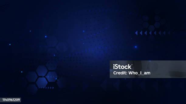 Dark Blue Abstract Geometric Futuristic Digital Hi Technology Concept ... Dark Blue Abstract Geometric Futuristic Digital Hi Technology Concept ...