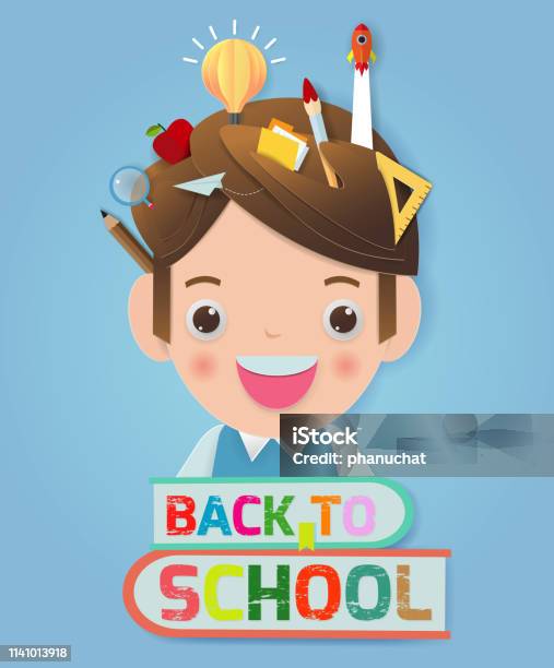 Retour À Larrièreplan De La Bannière Scolaire Retour À Lécole École Des
