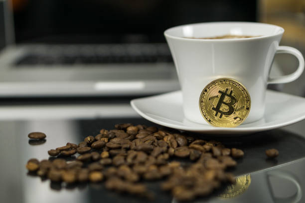 Free Stock Photo of Coffee Beans and Bitcoins | Download Free Images and Free Illustrations