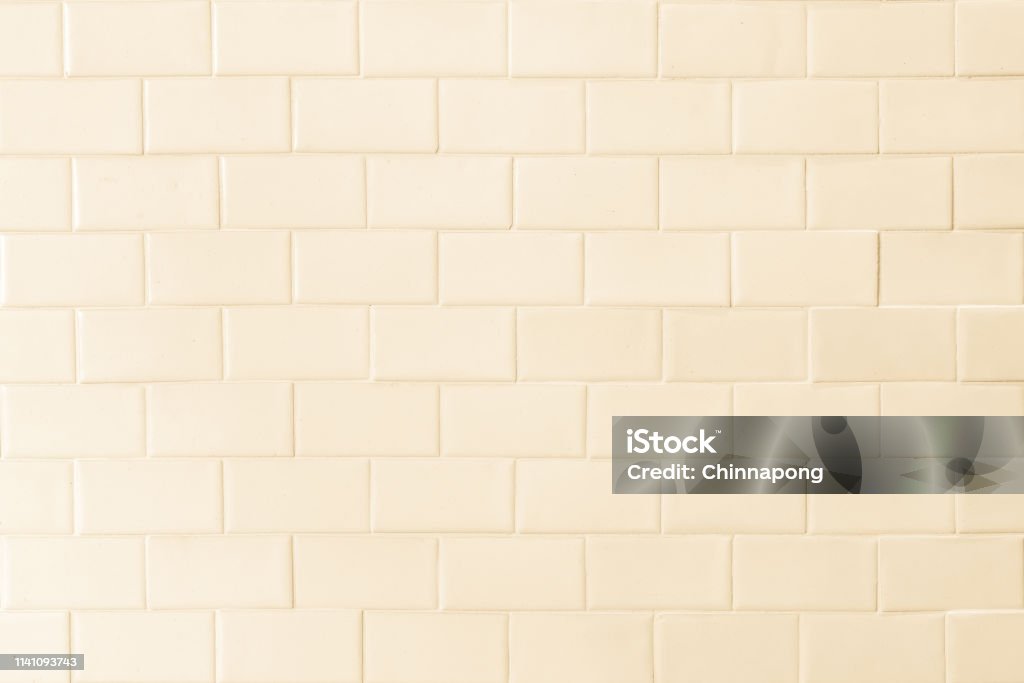 Tekstur Ubin Porselen Bermotif Dinding Latar Belakang Warna Krem Krem