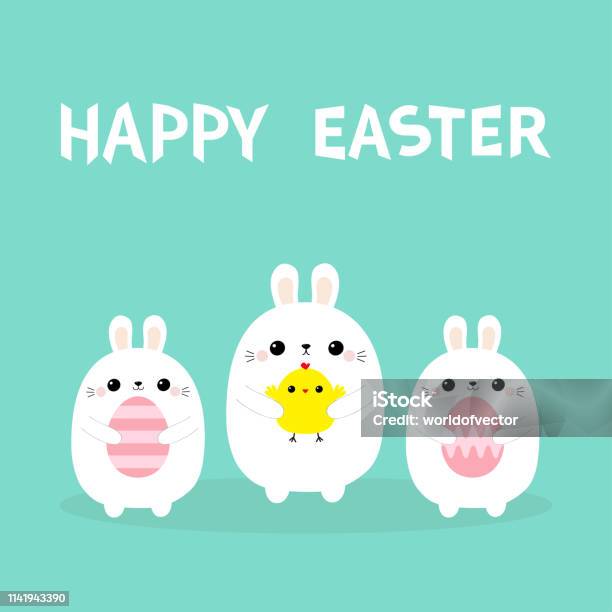 Selamat Paskah Kelinci Memegang Burung Ayam Melukis Telur Bunny Bayi ... Selamat Paskah Kelinci Memegang Burung Ayam Melukis Telur Bunny Bayi ...