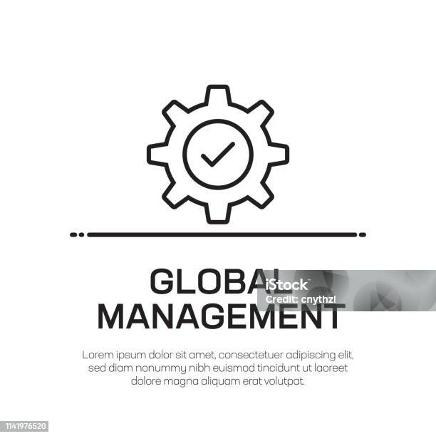 Global Management Vector Line Iconbasit Ince Çizgi Simgesi Premium ... Global Management Vector Line Iconbasit Ince Çizgi Simgesi Premium ...