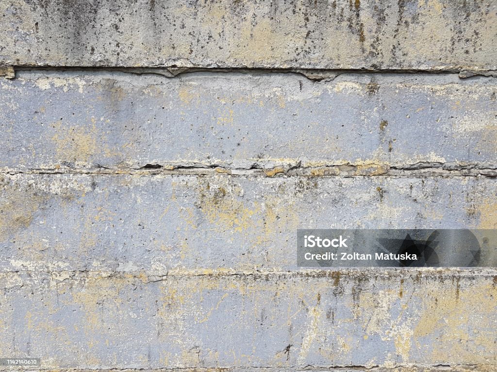 Cemento Antigua Estructura De Hormigón De Construcción De Textura