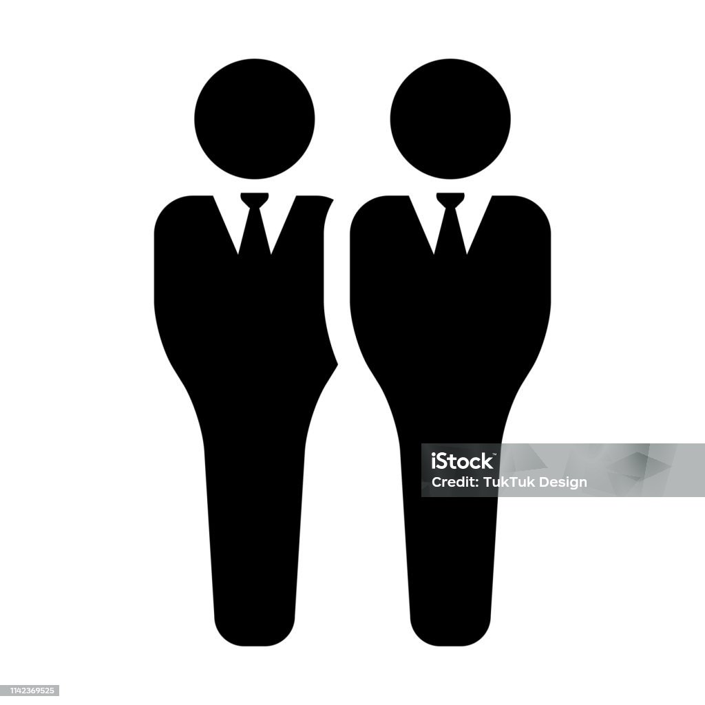 Vetores De Executivos Do Ícone Do Vetor Grupo Masculino Do Símbolo Das