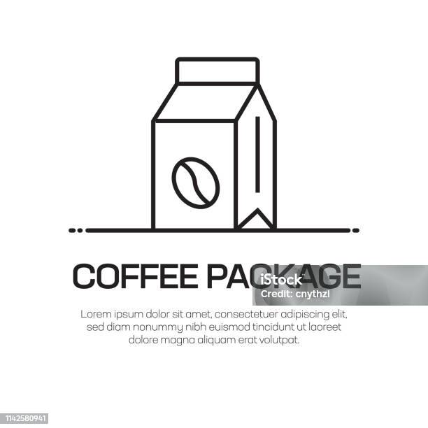 Kahve Paketi Vector Line Iconbasit Ince Çizgi Simgesi Premium Kalite ... Kahve Paketi Vector Line Iconbasit Ince Çizgi Simgesi Premium Kalite ...