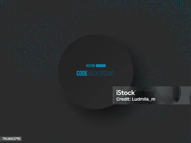 Binary Code Digital Technology Concept Stock Illustration Download