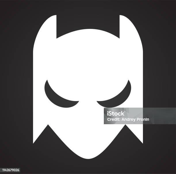 Icône De Masques Sur Le Fond Pour La Conception Graphique Et Web Signe