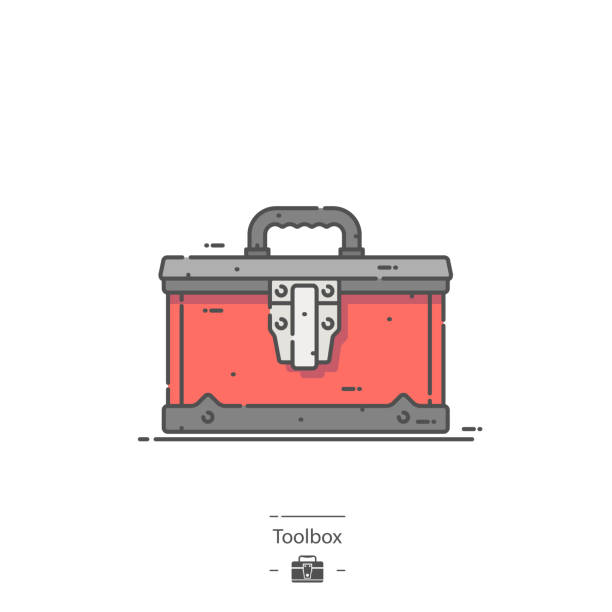 Red Toolbox Clipart