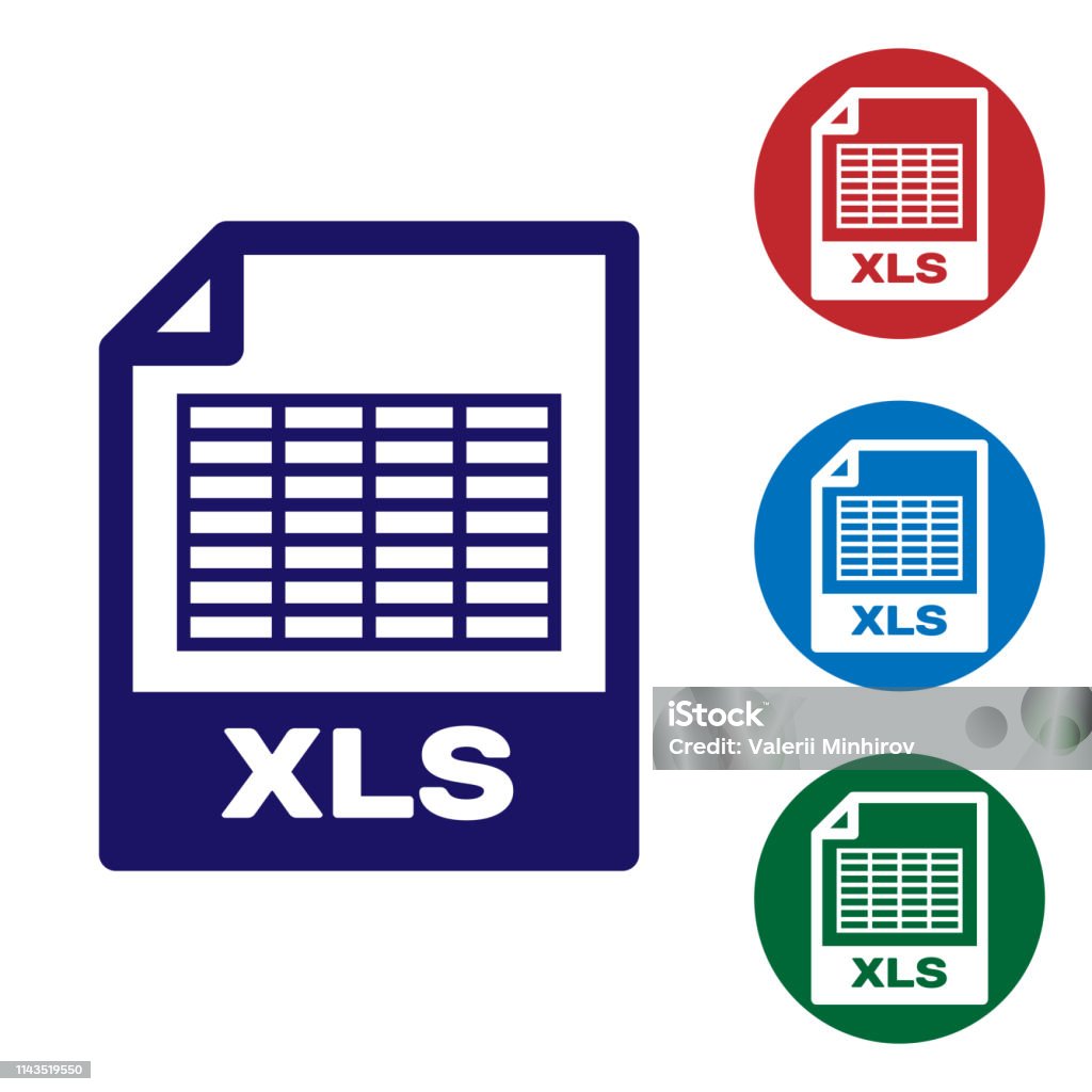 Blue Xls File Document Icon Download Xls Button Icon Isolated On White ... Blue Xls File Document Icon Download Xls Button Icon Isolated On White ...