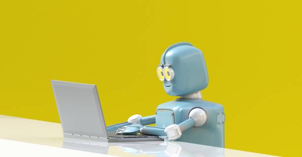 1 800 Robot Cyborg Futuristic Computer Mouse Fotografías De Stock