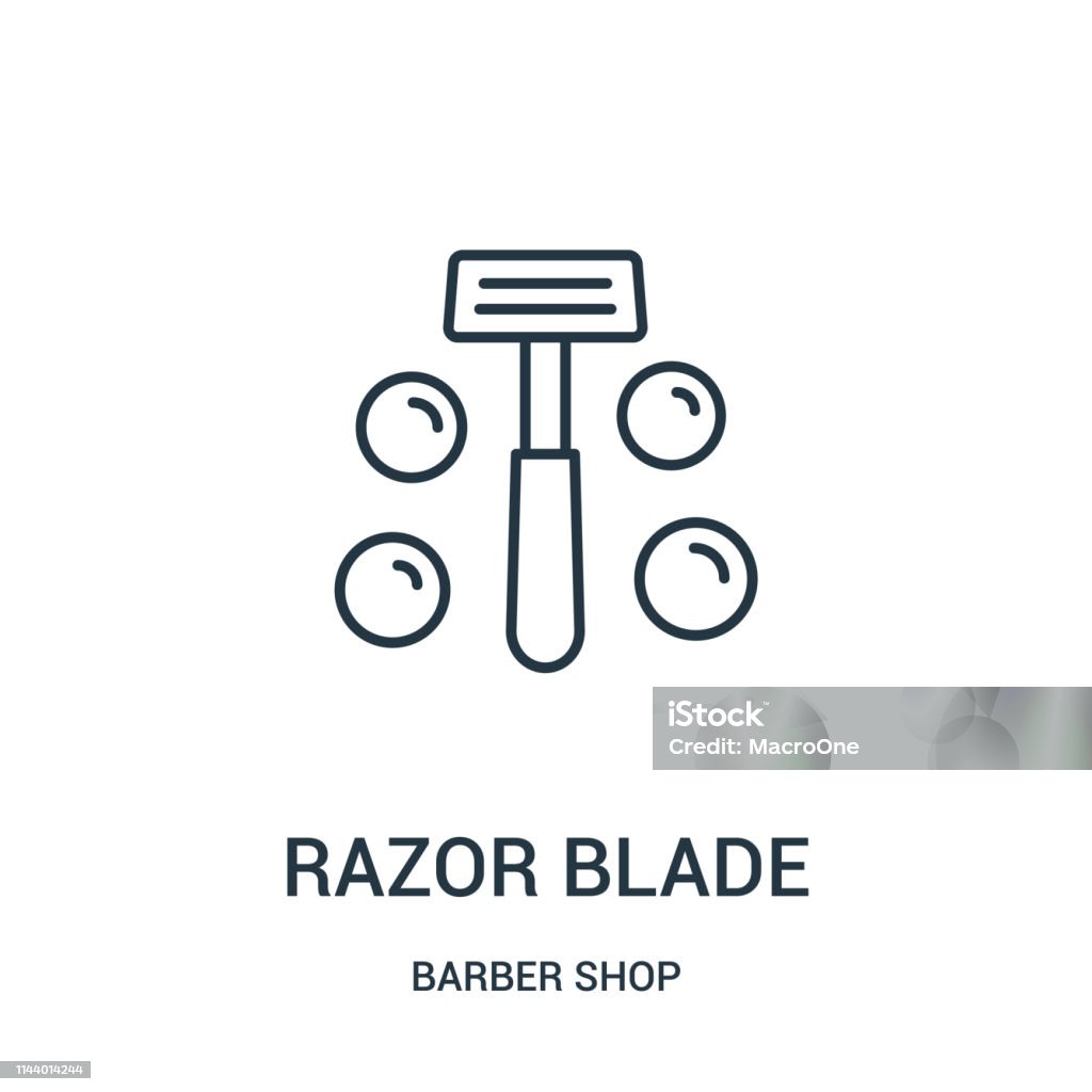 Vektor Ikon Pisau Cukur Dari Koleksi Barber Shop Ilustrasi Ikon Garis ... Vektor Ikon Pisau Cukur Dari Koleksi Barber Shop Ilustrasi Ikon Garis ...