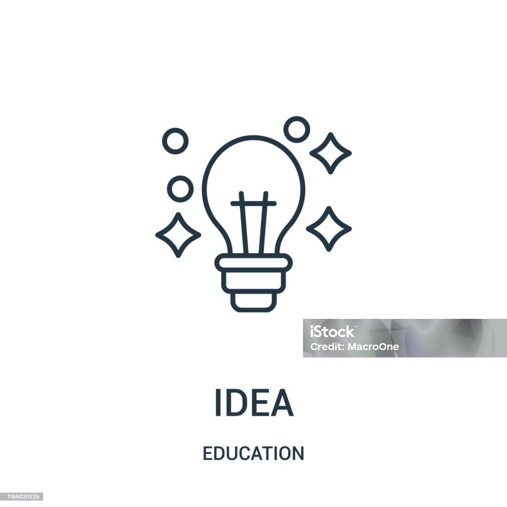 Vetores De Vetor Do Ícone Da Idéia Da Coleção Da Instrução Ilustração