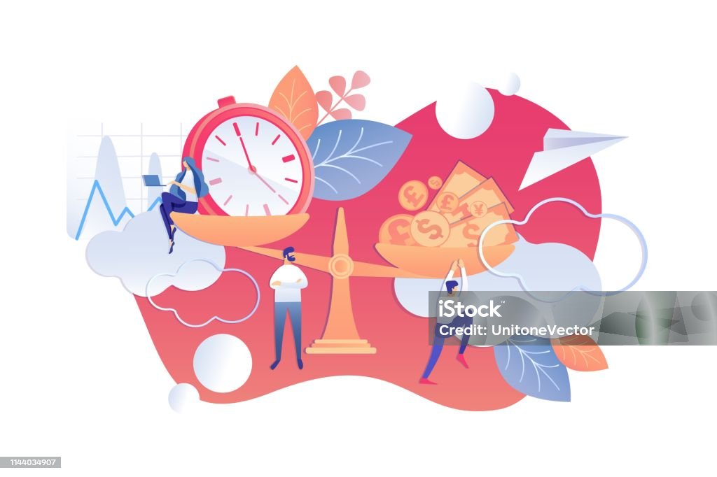 Stock Ilustrace Organizační Principy Efektivní Denní Rutina Stáhnout Obrázek Nyní Morálka