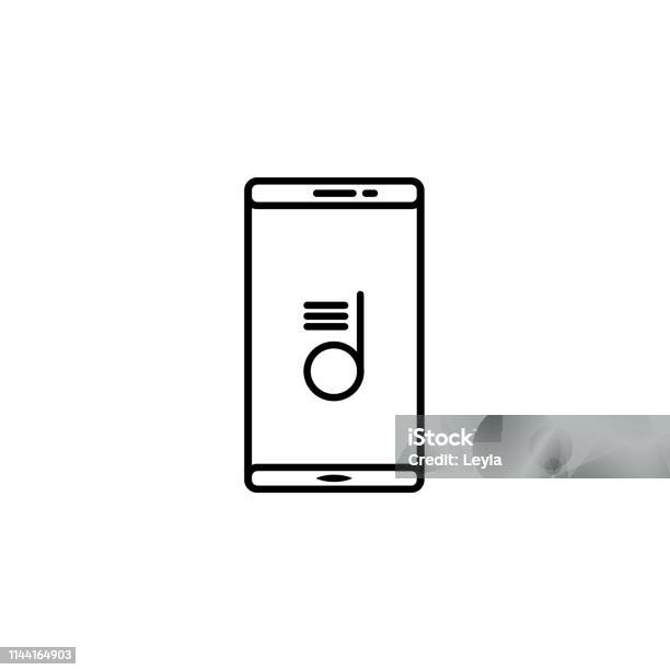 Music Player Apps Icon Outline Music Player Apps Vector Icon For Web ... Music Player Apps Icon Outline Music Player Apps Vector Icon For Web ...