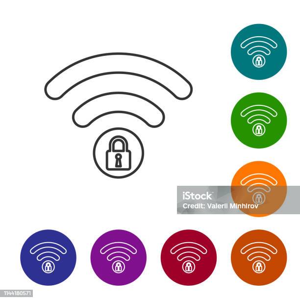 Beyaz Arka Planda Gri Wifi Kilitli Işaret Çizgisi Simgesi Parola Wifi ... Beyaz Arka Planda Gri Wifi Kilitli Işaret Çizgisi Simgesi Parola Wifi ...