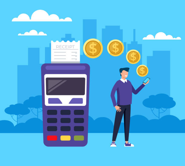 550 Man Paying Bill On Phone Stock Illustrations Royalty Free Vector Graphics And Clip Art Istock