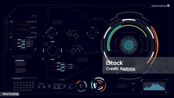 Hud Gui Interface 004 Stock Illustration - Download Image Now ... Hud Gui Interface 004 Stock Illustration - Download Image Now ...