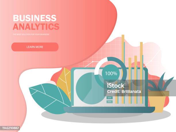 Concept Danalyse De Données Peut Utiliser Pour La Bannière Web