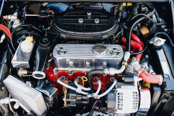 vintage car engine – free photo on Barnimages