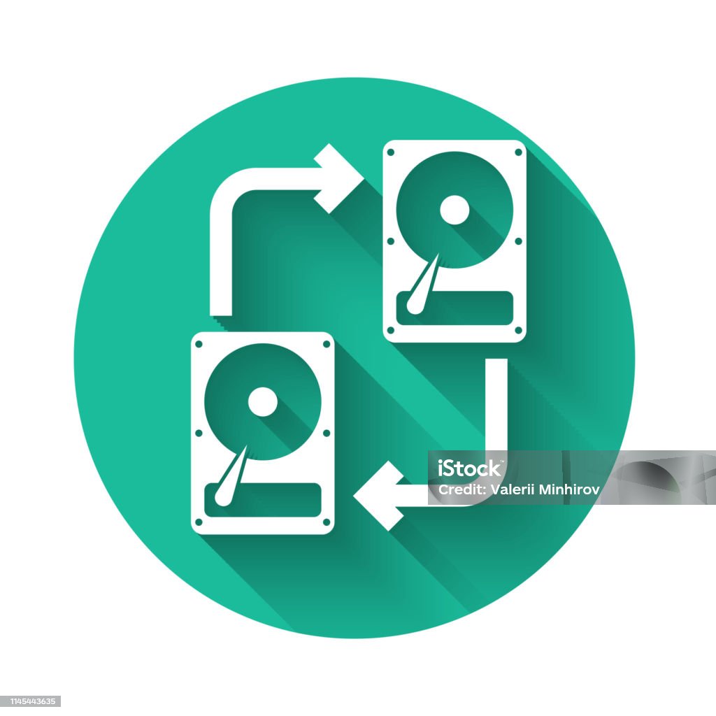 Putih Hard Disk Perangkat Penyimpanan Data Tetap Dengan Panah Ikon ... Putih Hard Disk Perangkat Penyimpanan Data Tetap Dengan Panah Ikon ...
