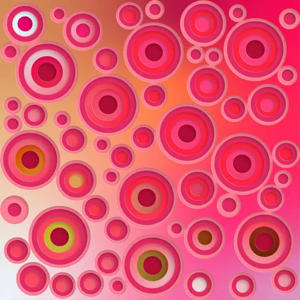 Free Circle Background Paper Cutout Effect Clipart Images Freeimages