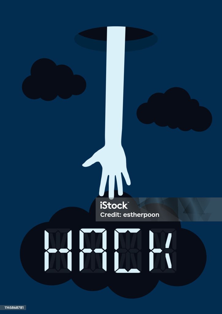 Hacker Steal Your Data Concept Stock Illustration Download Image Now Abstract Alertness