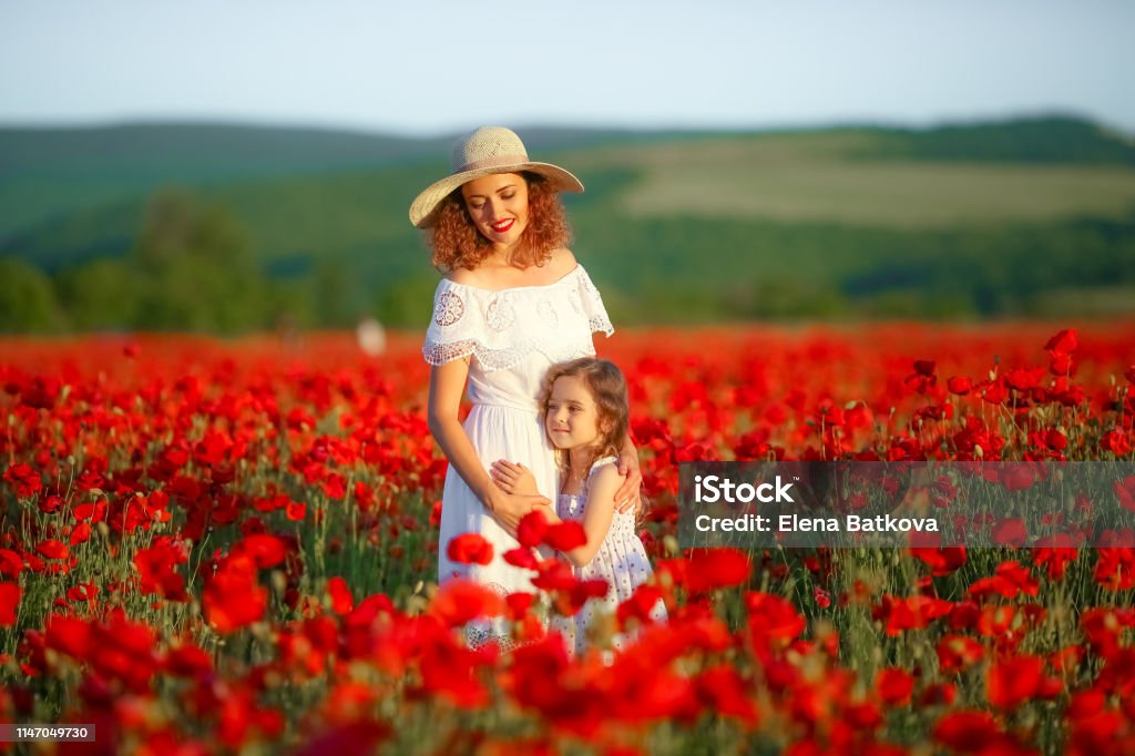 Foto de Matriz E Filha No Campo Da Papoila Imagens De Stock Royalty ... Foto de Matriz E Filha No Campo Da Papoila Imagens De Stock Royalty ...