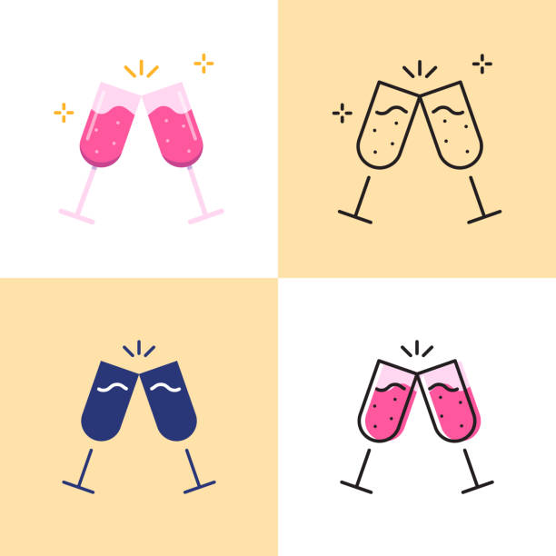 180+ Champagne Glasses Clink Stock Illustrations, Royalty-Free Vector ... 180+ Champagne Glasses Clink Stock Illustrations, Royalty-Free Vector ...