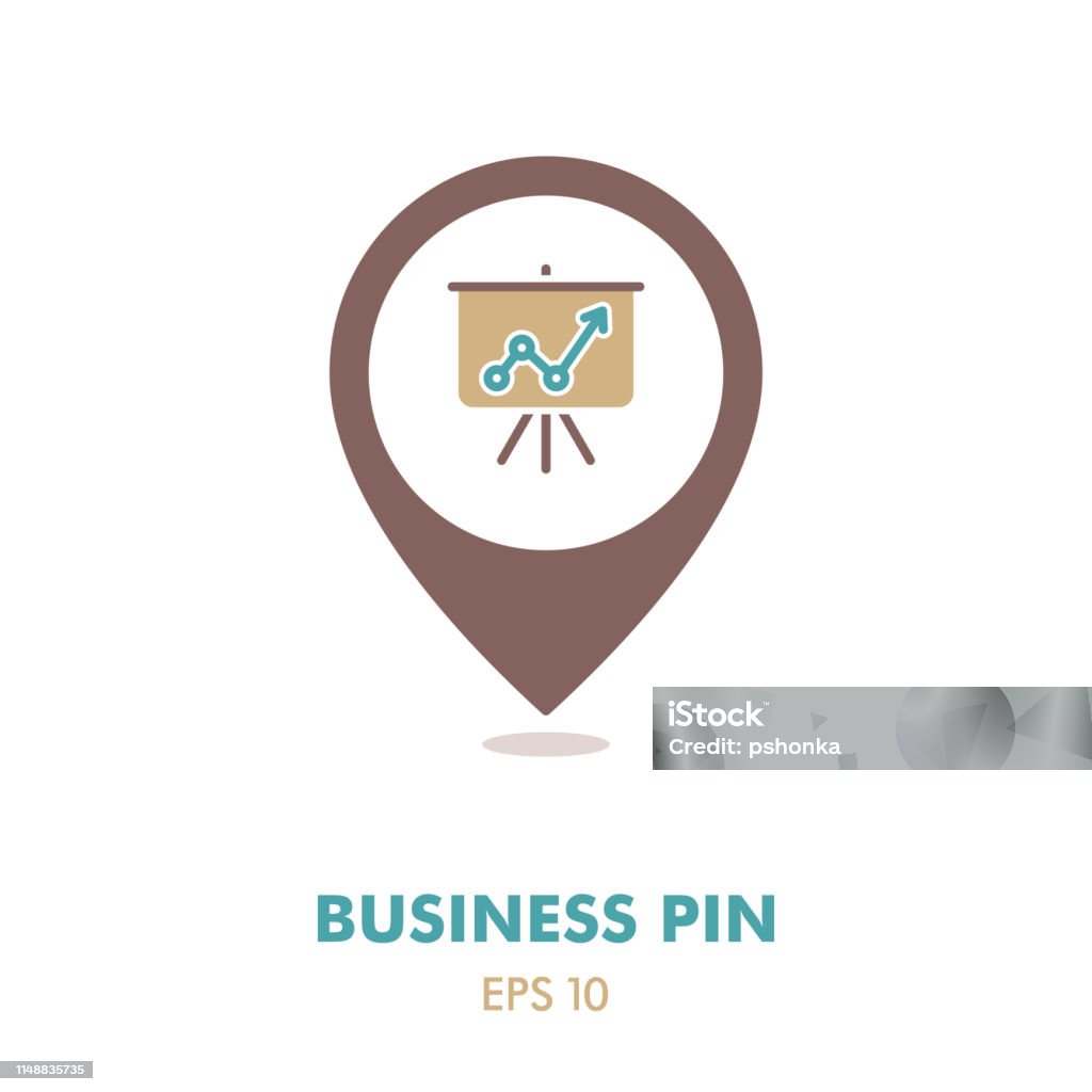 Flipchart Outline Pin Map Icon Business Sign Stock Illustration ... Flipchart Outline Pin Map Icon Business Sign Stock Illustration ...