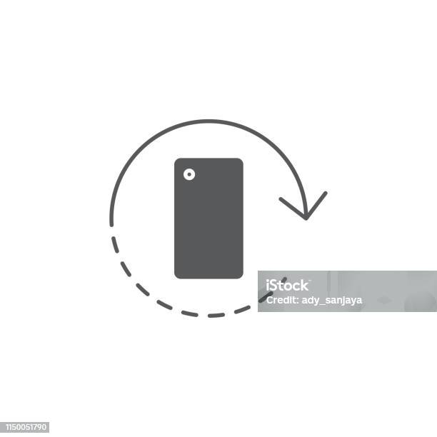 Mobile Camera Rotate Vector Icon Isolated On White Background Stock ... Mobile Camera Rotate Vector Icon Isolated On White Background Stock ...