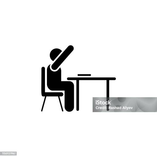 Étudiant Classe Icône Enfant Élément De Licône Pictogramme De