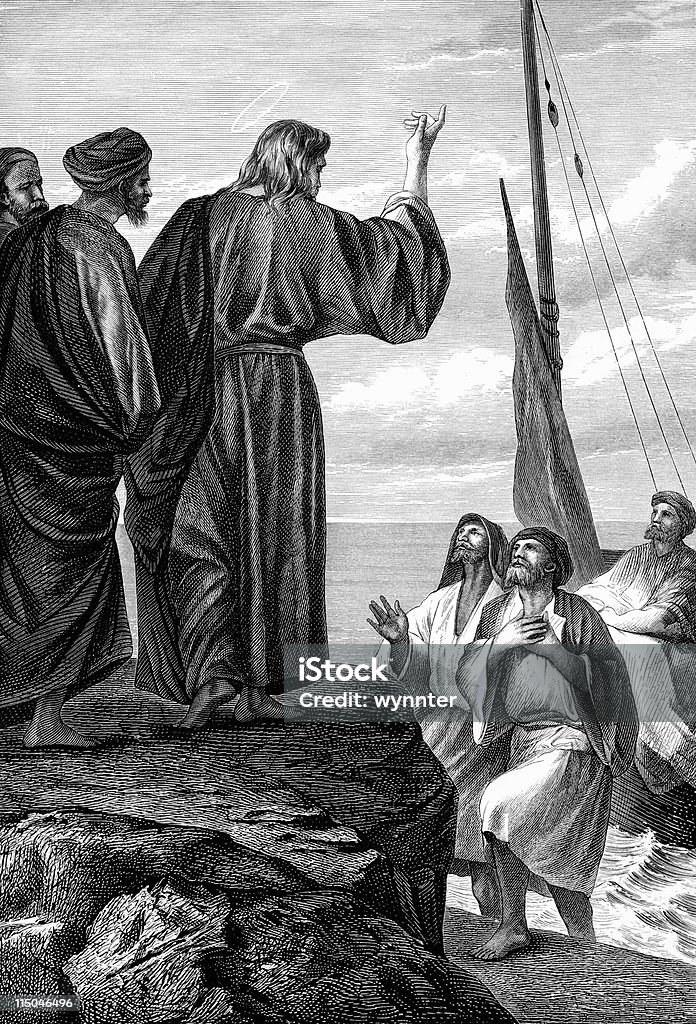 Nelayan Melompat Dari Perahu Untuk Bergabung Dengan Yesus Kristus ... Nelayan Melompat Dari Perahu Untuk Bergabung Dengan Yesus Kristus ...