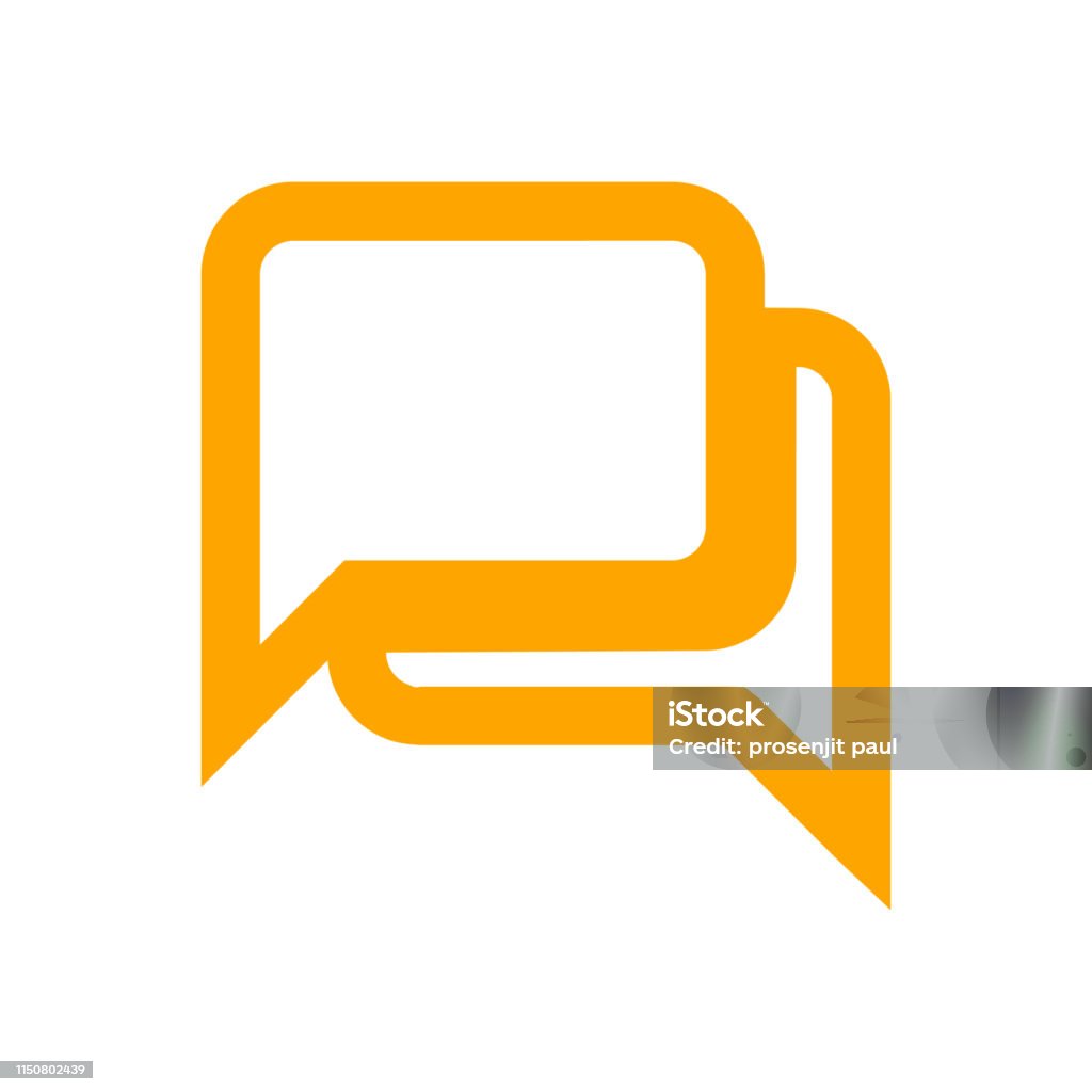 Icône De Chat Icône De Sms Chat Bulle Icône De Commentaires