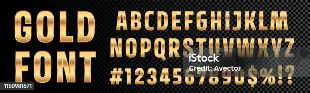 Nomor Font Emas Dan Huruf Tipografi Alfabet Tipe Font Emas Vektor ... Nomor Font Emas Dan Huruf Tipografi Alfabet Tipe Font Emas Vektor ...