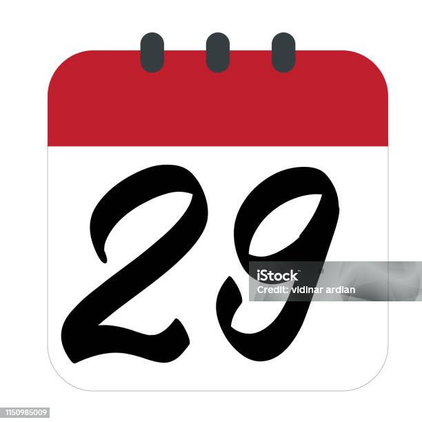 Flat Calendar Icon Calendar On The Wall Vector Illustration Vector ... Flat Calendar Icon Calendar On The Wall Vector Illustration Vector ...