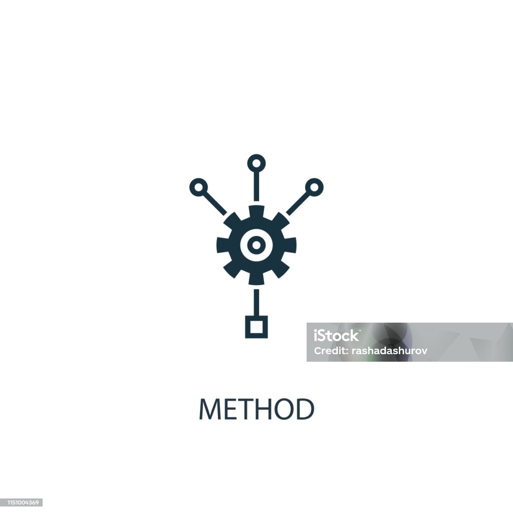 Methode Icoon Eenvoudige Element Illustratie Methode Concept Symbool ... Methode Icoon Eenvoudige Element Illustratie Methode Concept Symbool ...