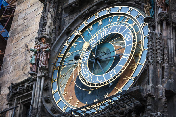 Free Stock Photo of Ancient astronomical clock in close-up detail ...