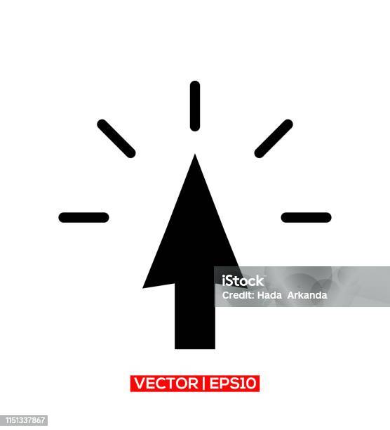 Cliquez Sur Licône Symbole Du Logo Vectoriel Ou Lillustration Vecteurs