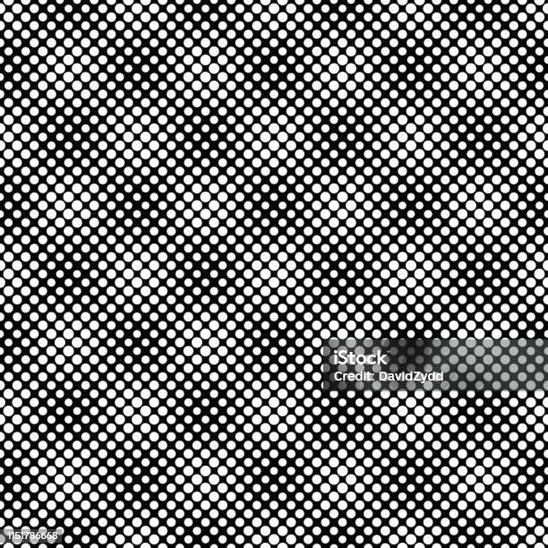 Geometrical Abstract Monochrome Circle Pattern Background Design Stock