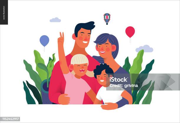Template Asuransi Medis Kesehatan Dan Kesehatan Keluarga Ilustrasi Stok