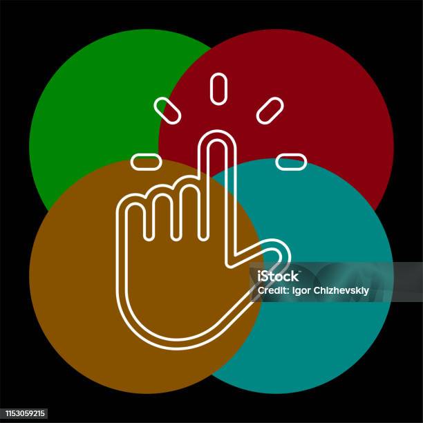 Ikon Jari Penunjuk Kursor Tangan Vektor Ilustrasi Stok - Unduh Gambar ... Ikon Jari Penunjuk Kursor Tangan Vektor Ilustrasi Stok - Unduh Gambar ...