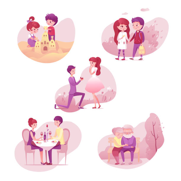 Human Life Cycle Clipart