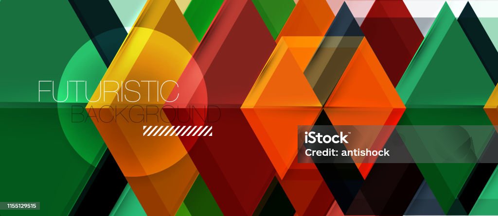 Latar Belakang Abstrak Segi Enam Template Modern Geometris Ilustrasi