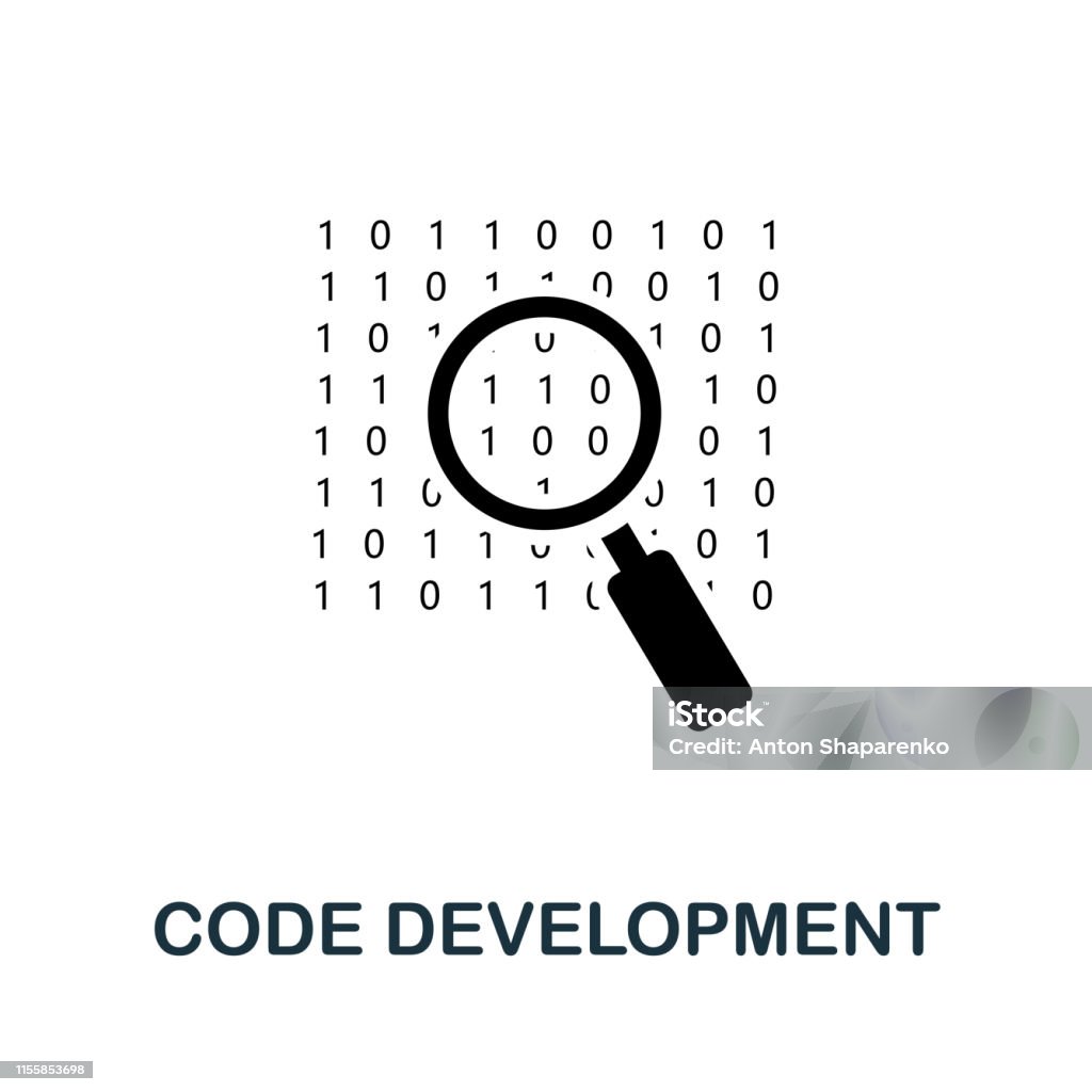Code Development Icon Creative Element Design From Programmer Icons Collection Pixel Perfect