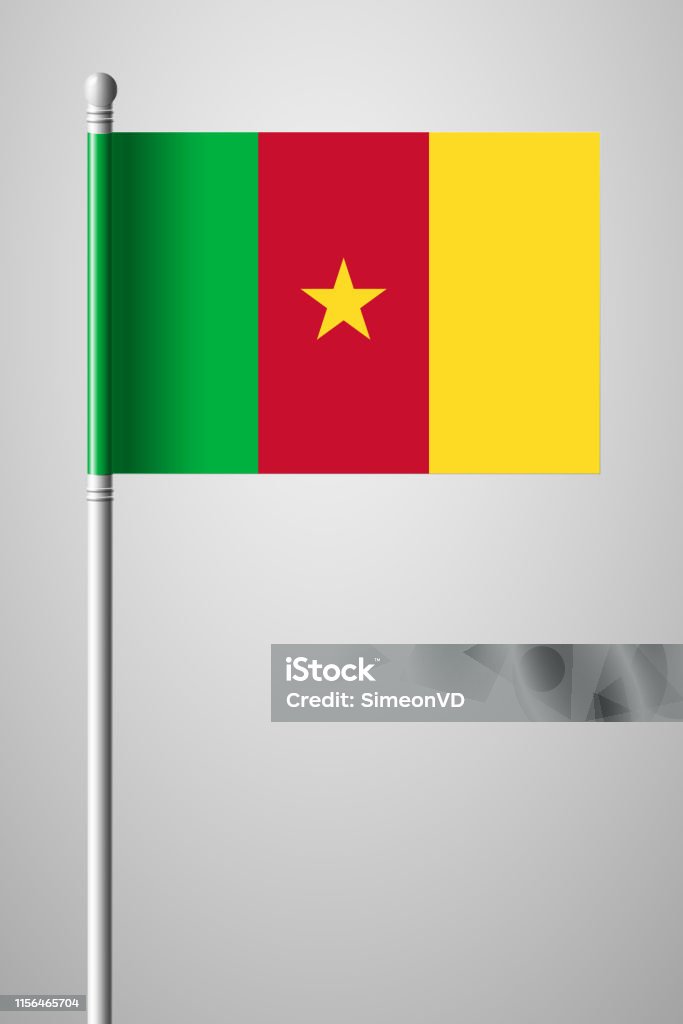 Bendera Kamerun Bendera Nasional Di Tiang Bendera Ilustrasi Terisolasi ... Bendera Kamerun Bendera Nasional Di Tiang Bendera Ilustrasi Terisolasi ...