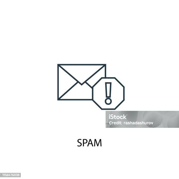 Ikon Baris Konsep Spam Ilustrasi Elemen Sederhana Konsep Spam ... Ikon Baris Konsep Spam Ilustrasi Elemen Sederhana Konsep Spam ...