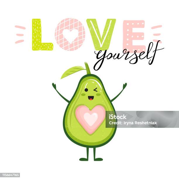 Ilustración de Carácter De Aguacate Lindo Dibujos Animados Con El ... Ilustración de Carácter De Aguacate Lindo Dibujos Animados Con El ...
