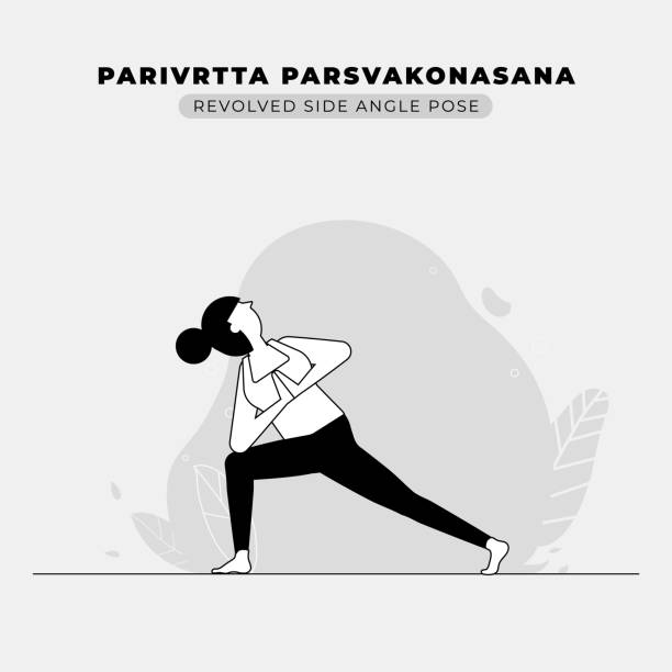 160 Revolved Side Angle Pose Foto Stok Potret And Gambar Bebas Royalti Istock